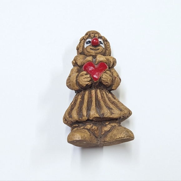 Alpha Rez Co | Accents | Vintage Alpha Rez Co Brown Clown With Heart ...